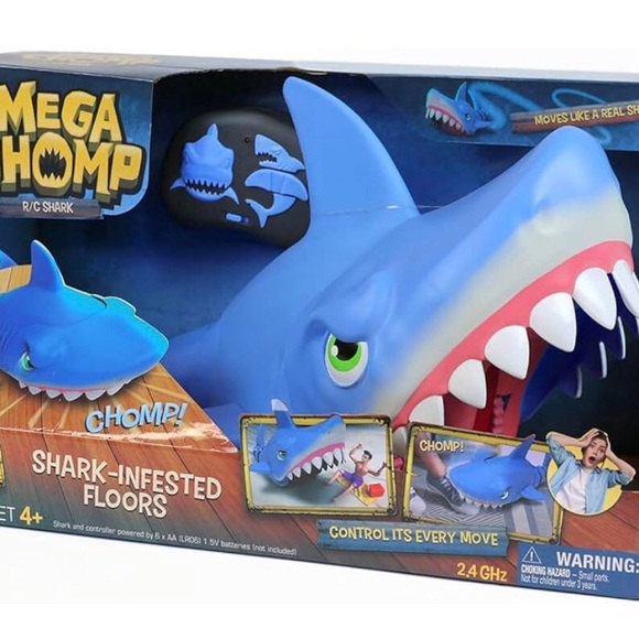 Toys | Mega Chomp Shark | Poshmark